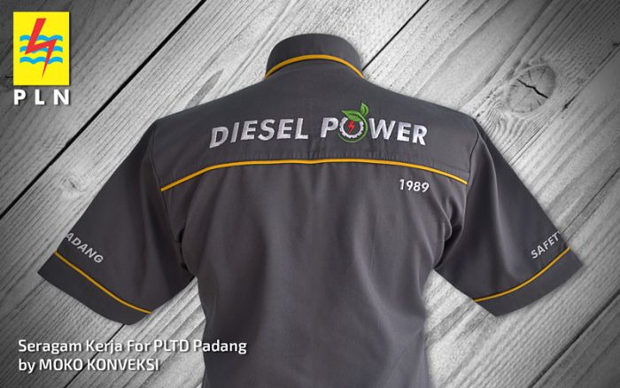 Baju Seragam Kerja Lapangan & Office PLN PLTD Padang | Konveksi Seragam ...